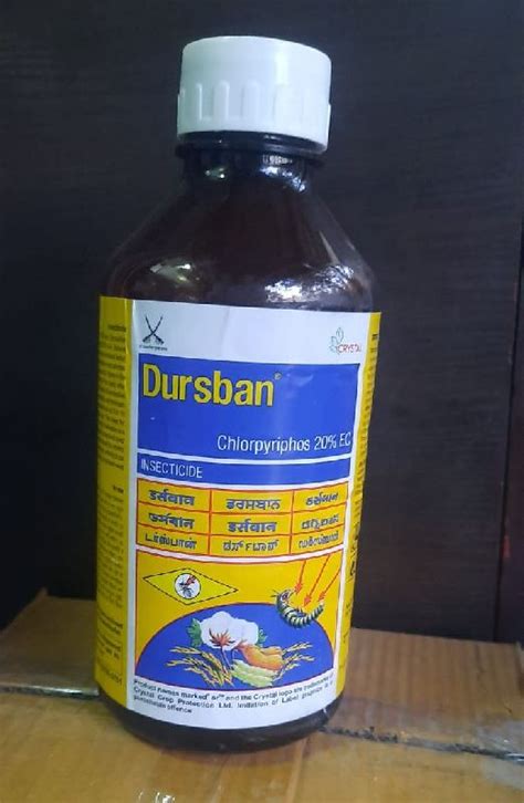 Dursban Insecticide Purity 100 Color Transparent At Rs 330 Litre In Delhi