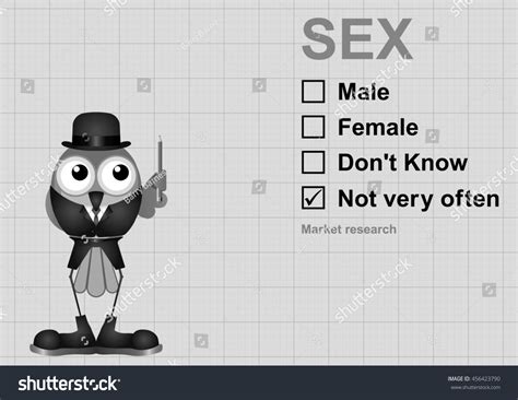Monochrome Sex Market Research Questionnaire On Stock Illustration 456423790 Shutterstock
