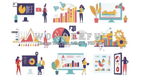 Premium Psd Business Analytics And Data Visualization