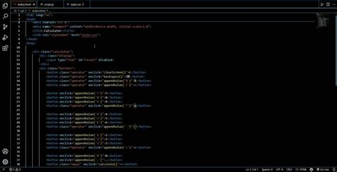Codsoft Infobyte Webdevelopment Javascript Css Html Calculator