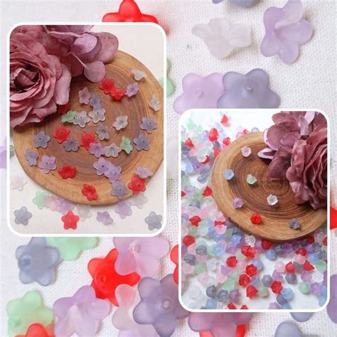 Jual 10 Gram Manik Kelopak Bunga Frozen Manik Bunga Mix Warna