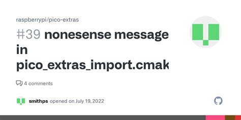 Nonesense Message In Pico Extras Import Cmake Issue Raspberrypi Pico Extras GitHub