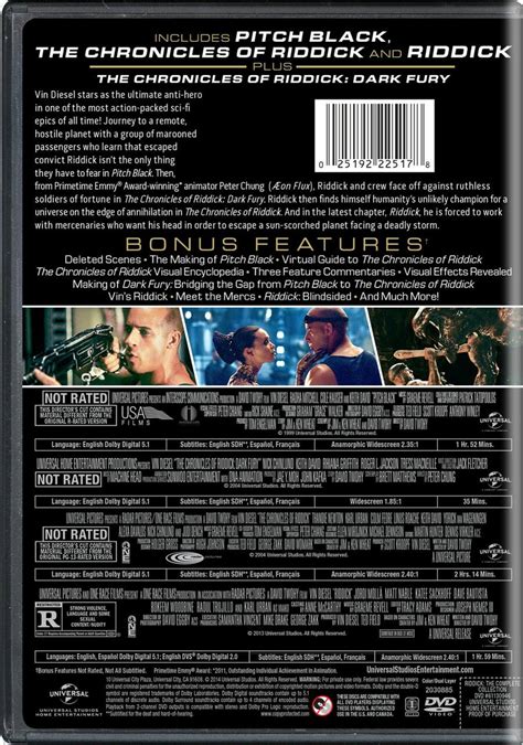 Riddick The Complete Collection Box Set Dvd Standard Best Buy