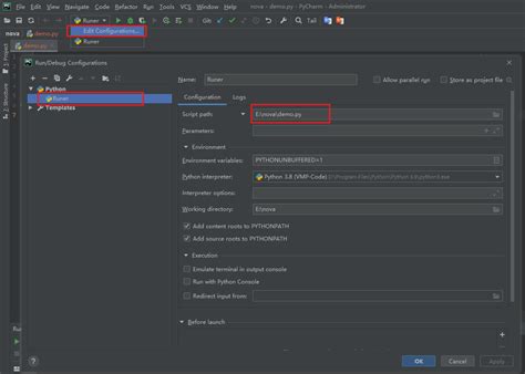 运行技巧 运行 Python 的四种方式 PyCharm 中文指南 Win版 documentation