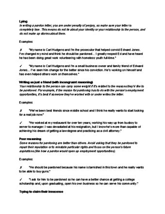 How To Write A Pardon Letter Steps With Pictures WikiHow