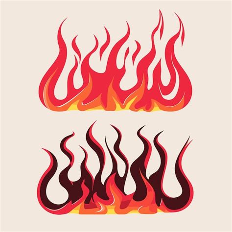 Fascinating Flames Vector Photos