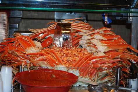 Seafood At The Fresh Harvest Restaurants Buffet Picture Of Seminole