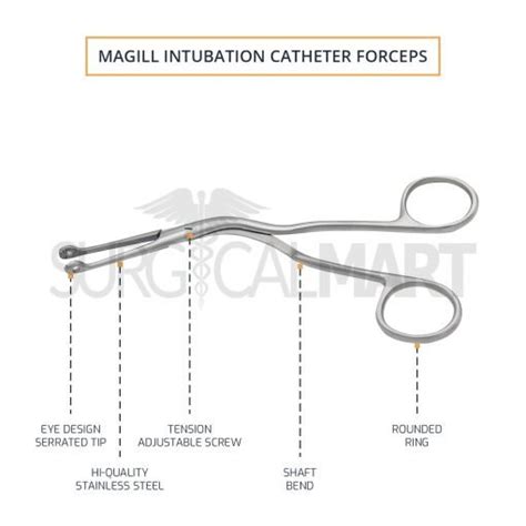 Magill Forceps 6 Infant Ent Anesthesia Instrument Surgical Mart
