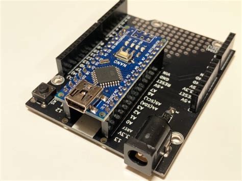 Nanouno Arduino Nanoをunoの外形にするアダプタ Jh4vaj