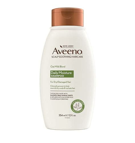 Aveeno 팜 프레시 오트 밀크 모이스처라이징 샴푸 12온스 아비노 티몬