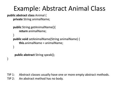 topics oop review inheritance review abstract classes ppt download