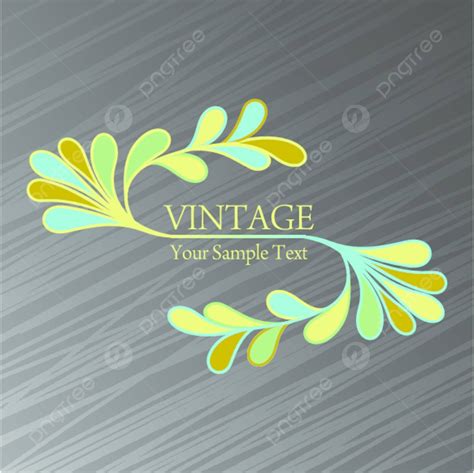 Vintage Background Ornate Abstract Growth Vector Ornate Abstract Growth Png And Vector With