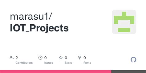 GitHub Marasu1 IOT Projects