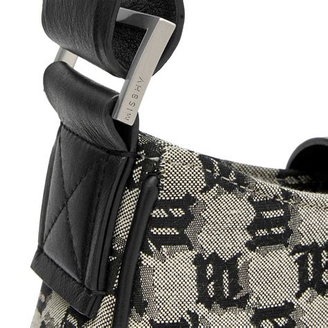 MISBHV Women's Small Jacquard Monogram Shoulder Bag in Multi MISBHV