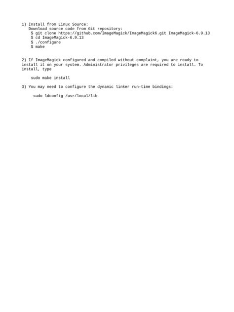 Install Imagemagick Pdf