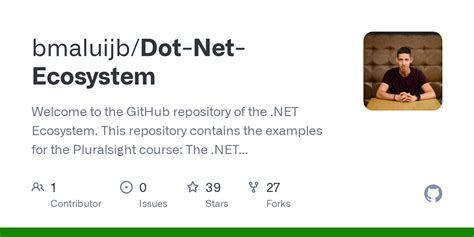 GitHub Bmaluijb Dot Net Ecosystem Welcome To The GitHub Repository Of The NET Ecosystem