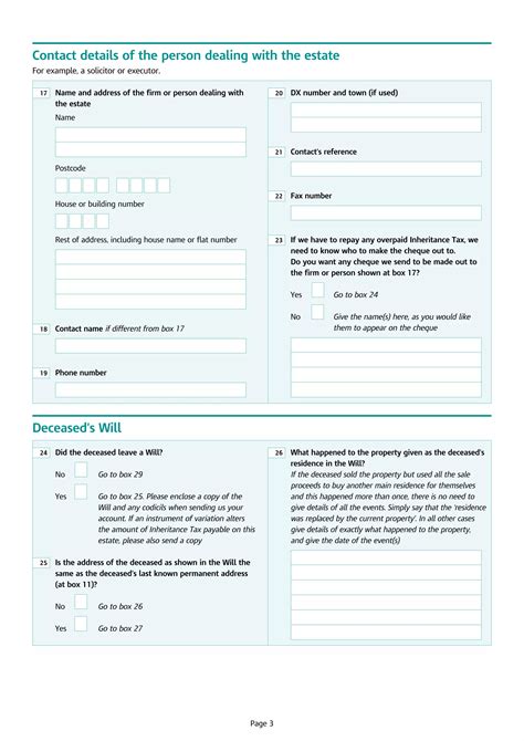 Inheritance Tax Account 0 Iht400 By Keyconsulting Uk Pdf