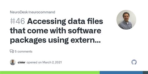 Accessing Data Files That Come With Software Packages Using External
