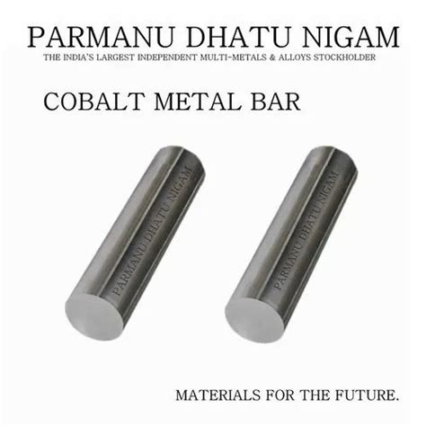 Cobalt Metal Bar At Best Price In Mumbai By Disha Steels Id 21681689273