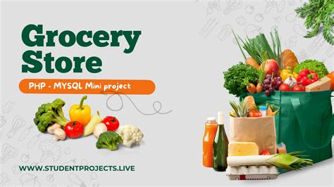 Grocery Store Management System Mini Project Student Projects Live