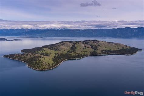 Flathead Lake Montana Polson Mt