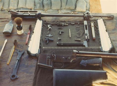 Historical Firearms Disassembled M16 In Early 1963 Us Secretary