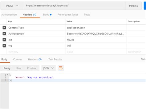 Verify Jwt Authentication In Tyk Using Postman Installation And
