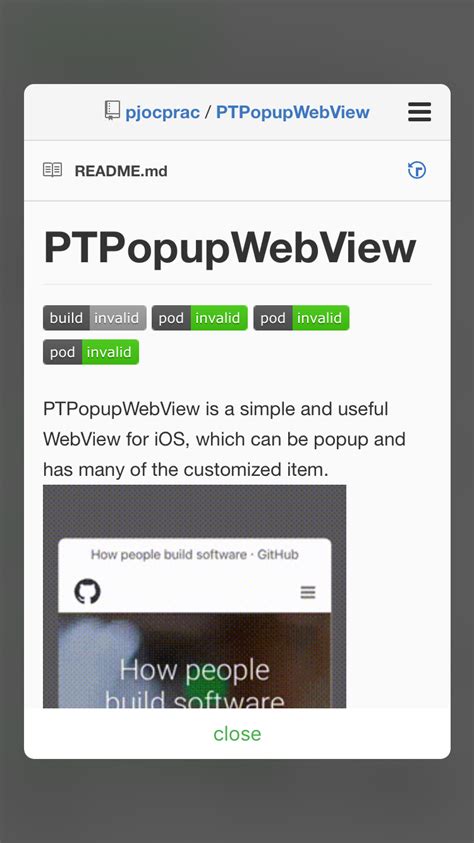 GitHub Pjocprac PTPopupWebView PTPopupWebView Is A Simple And Useful WebView For IOS Which