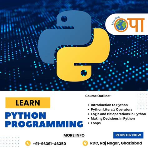 Python In Raj Nagar Ghaziabad Opa Learning Solutions Id