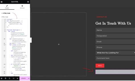 How To Set Dynamic Visibility With Condition Dropdown By Using Coding
