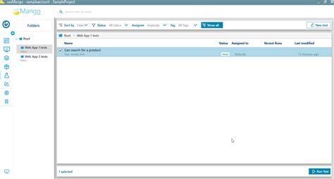 Modify A Test Usemango™