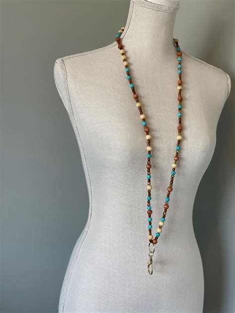 Lanyard Necklace Lanyard Cruise Boho Lanyard Etsy
