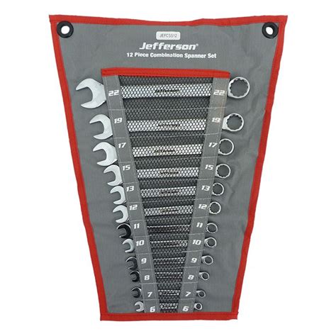 12 Piece Combination Spanner Set Jefcss12 Jefferson Tools Tools And Equipment From Jefferson Tools