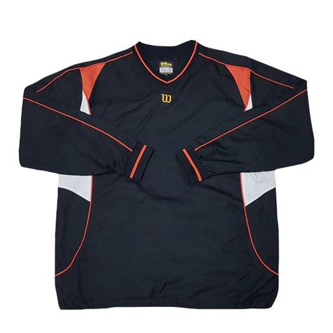 윌슨 올드스쿨 빈티지 웜업 맨투맨 헬로마켓