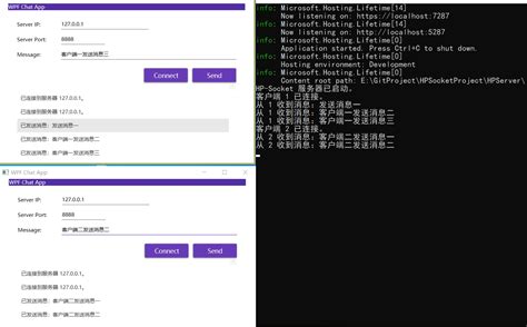 Github Wulexhpsocketproject Socket Communication Example And Example Of Disconnecting And