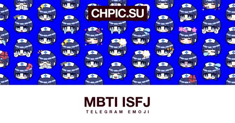 Telegram animated emoji MBTI - ISFJ