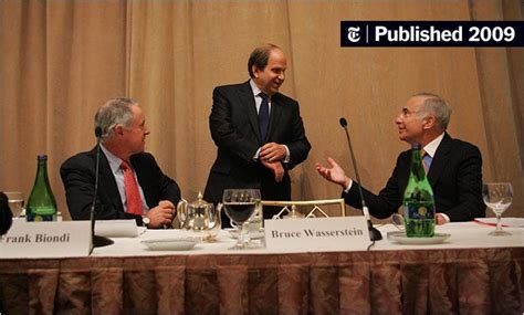 Bruce Wasserstein Lazard Banker Dies At 61 The New York Times