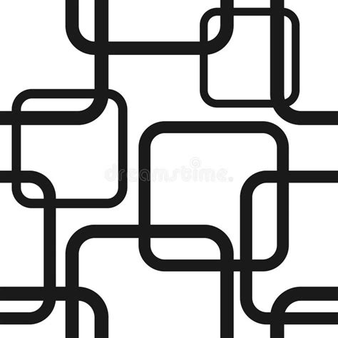 Seamless Pattern With Squares Stock Illustration Illustration Of