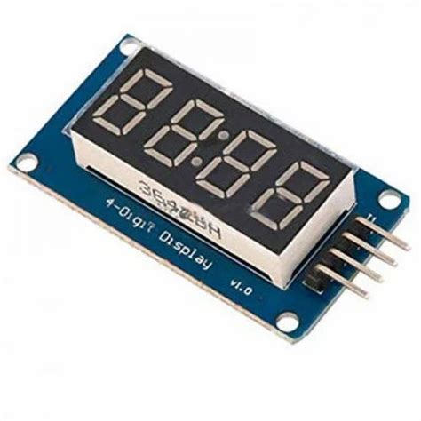 Seven Segment Digit And Clock Display Module With Tm For Arduino Raspberry PI At