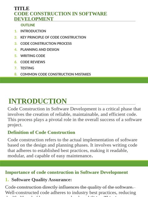 unit 9 coding construction pdf software testing software