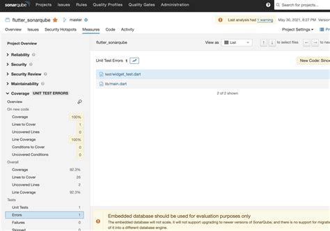 Project Passes Although An Unit Test Error Is Detected · Issue 54