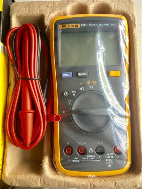 Fluke 12e Digital Multimeter Ac Dc Diode Rc Voltage Current Ohm Capacitan New Ebay