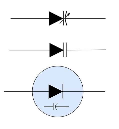 Varactor Diode Symbol