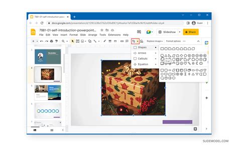 How To Crop A Picture In Google Slides Simple Crop And Using Shape Masks