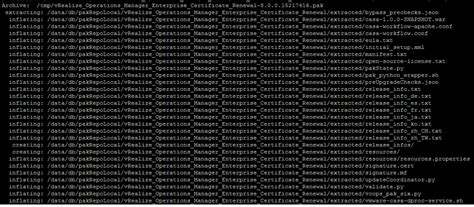 How To Renew Vrops Expired Internal Cert