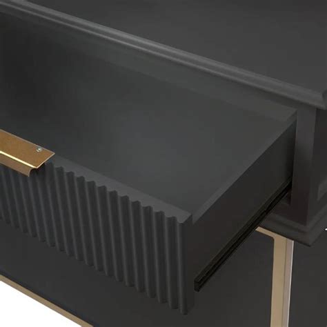 Buy Aimee Bedside Table Large Black Online In Australia Cassa Vida