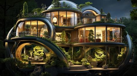 Premium Photo Energy Efficient Sustainable Dwellings Architecture