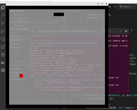 GitHub Rcelebrone Rust Snake Game Snake Game Em Rust Criado Do Curso De Rust Feito No Udemy