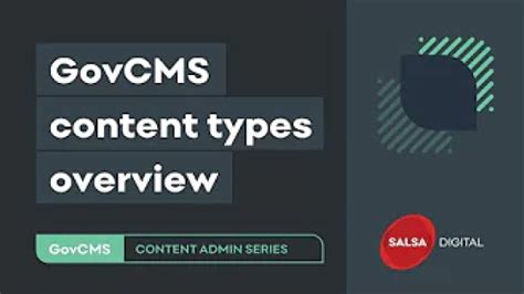 videos govcms