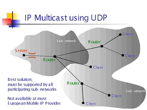 IP Multicast Using UDP